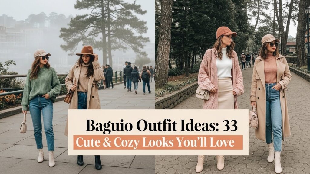 Baguio Outfit Ideas: 33 Cute & Cozy Looks You’ll Love